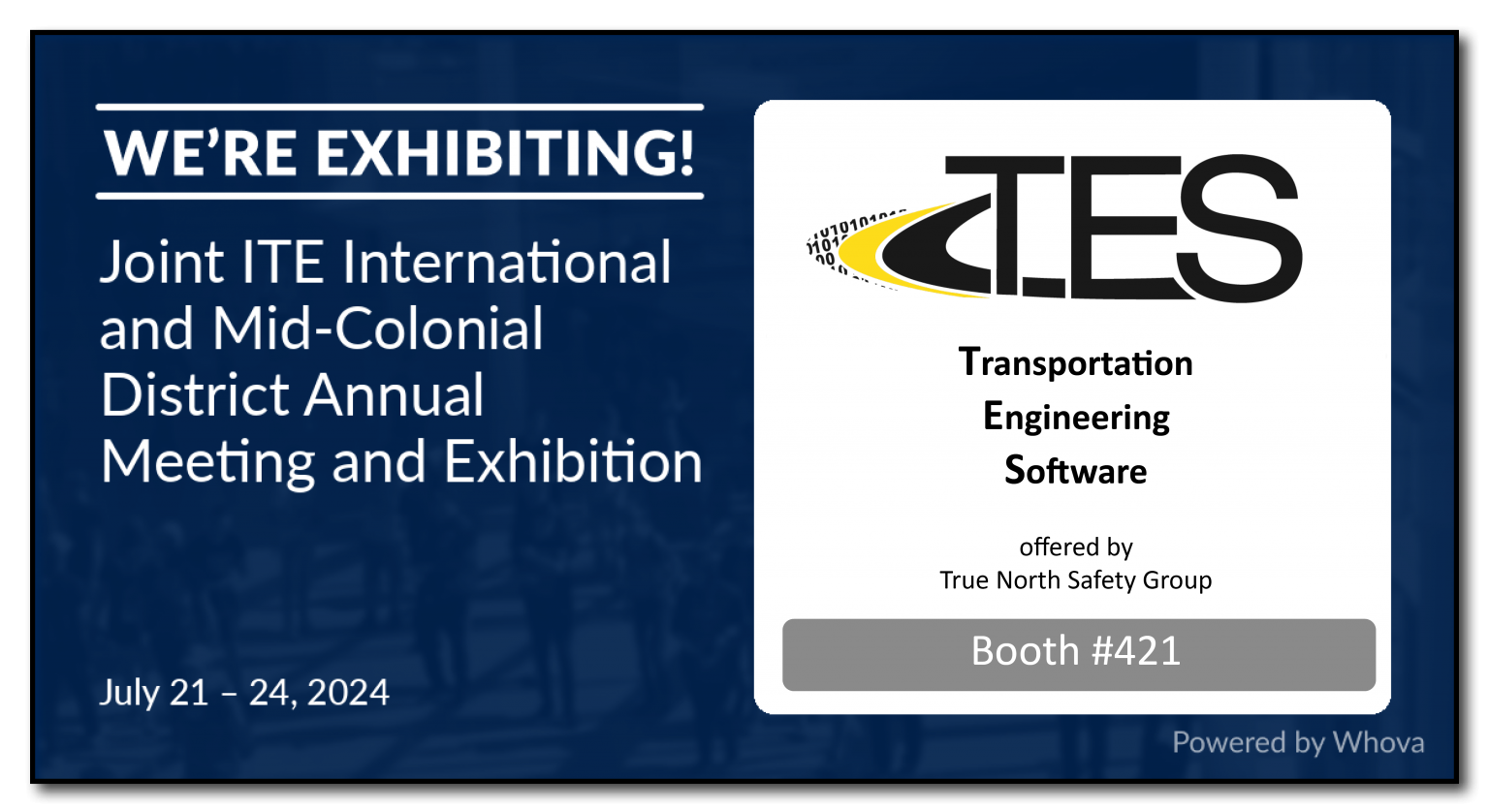 TNS exhibiting at 2024 ITE Conference in Philadelphia » TES